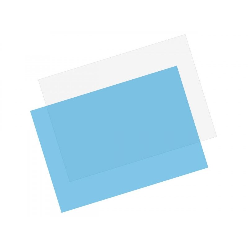 PVC Platte transparent 500x300x0.8mm
